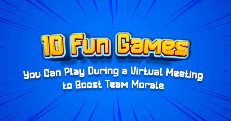 10 Fun Virtual Meeting Games to Boost Team Morale - Vigilearn